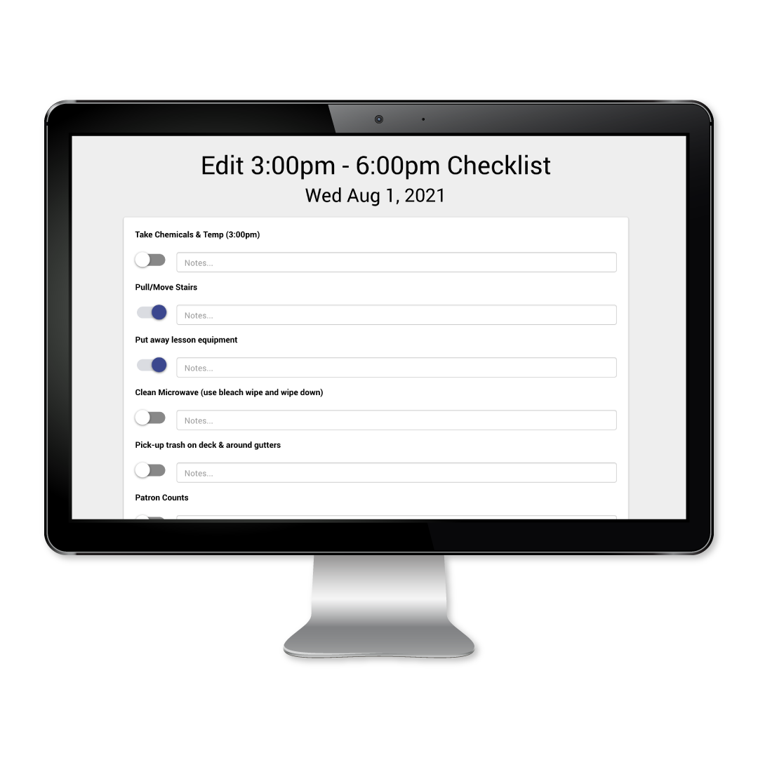 Custom Checklists Module DigiQuatics Custom Checklists Module DigiQuatics